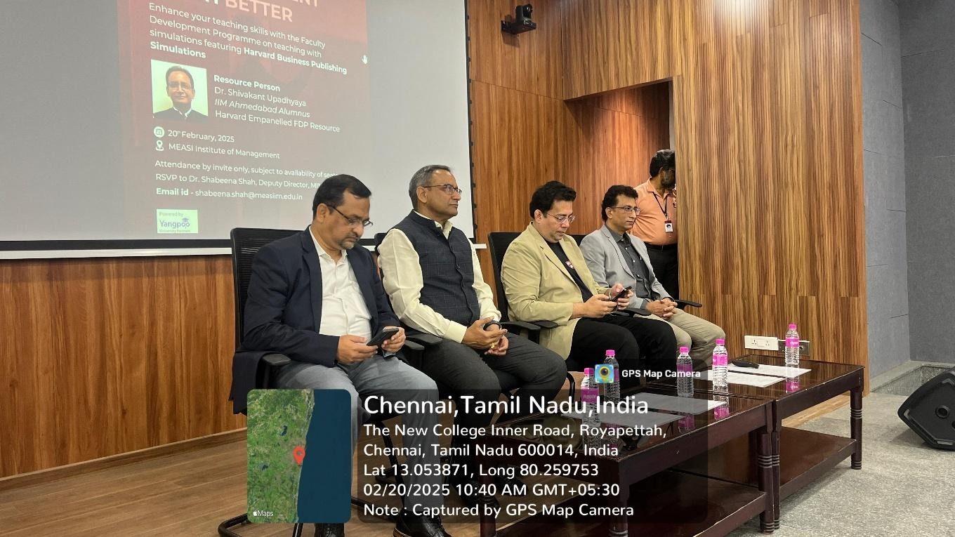 FDP ON TEACHING WITH SIMULATIONS - MEASI